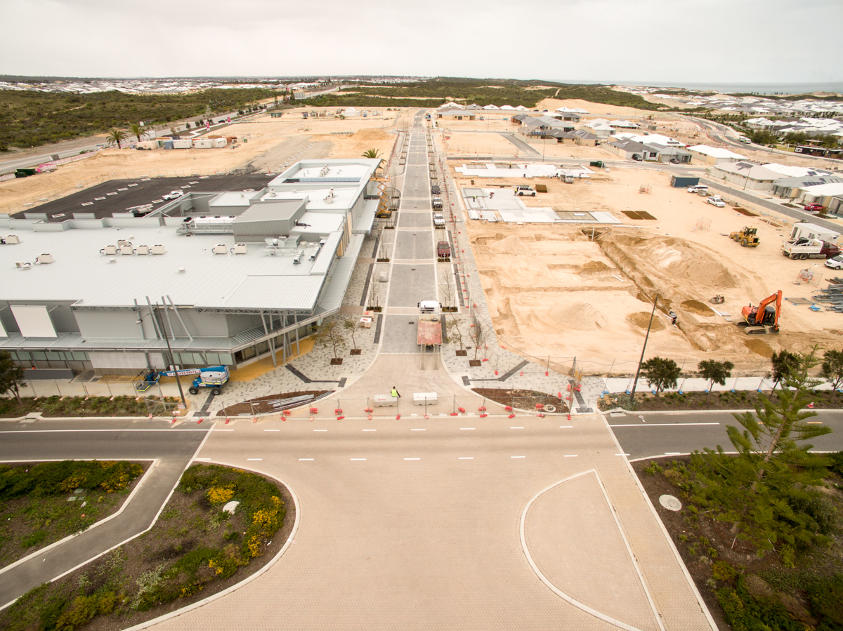 Alkimos Turnstone Street - Lightning Brick Pavers