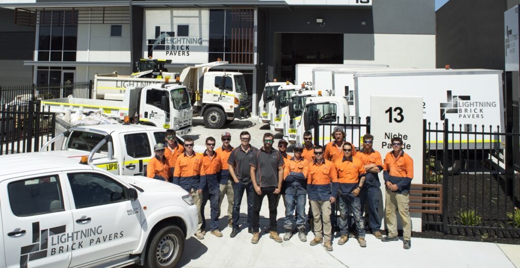 Lightning Brick Pavers